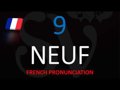 How to Say 9 in French? Translation & Pronunciation (Number Nine, Neuf)