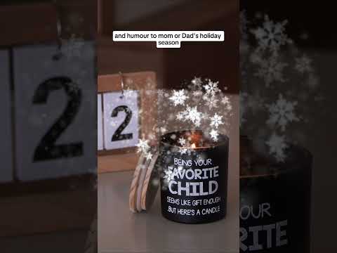 Christmas Gifts for Dad, Mom - Vanilla Lavender Candle 10oz Aroma Decor