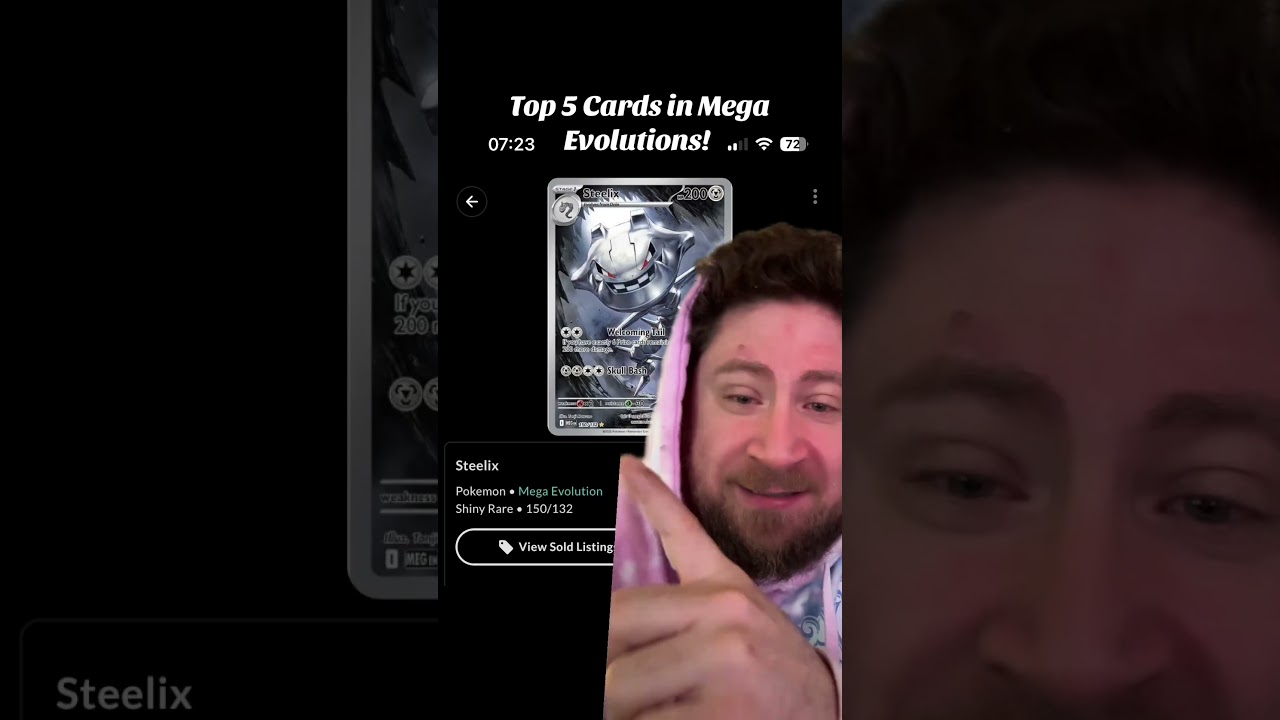 Top 5 cards in Mega Evolutions!