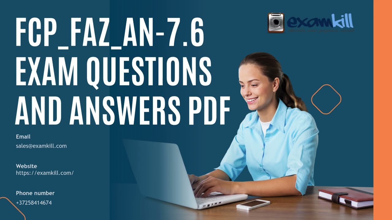 FCP_FAZ_AN‑7.6 Exam Questions and Answers PDF – FortiAnalyzer Advanced Analytics Practice