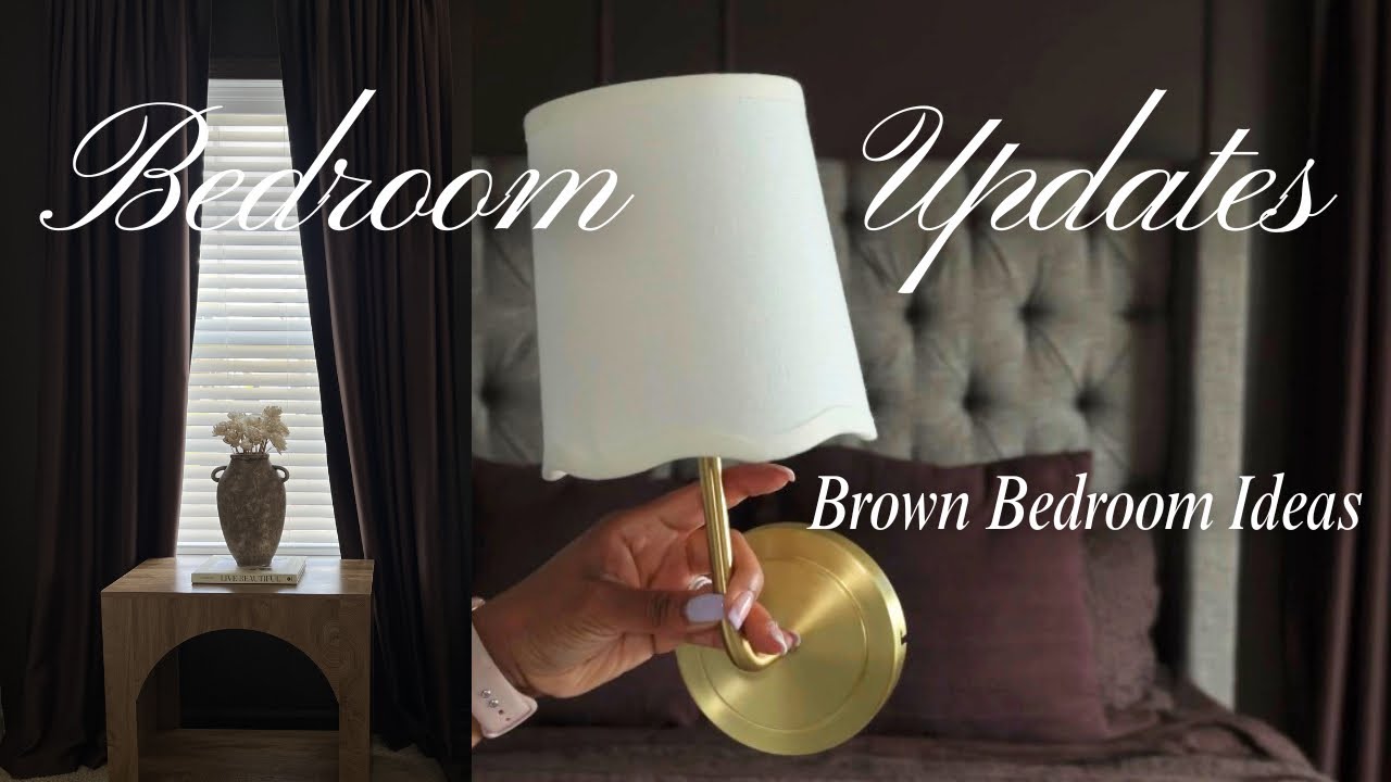 Cozy Bedroom Makeover UPDATES 🤎 Brown Bedroom IDEAS  
