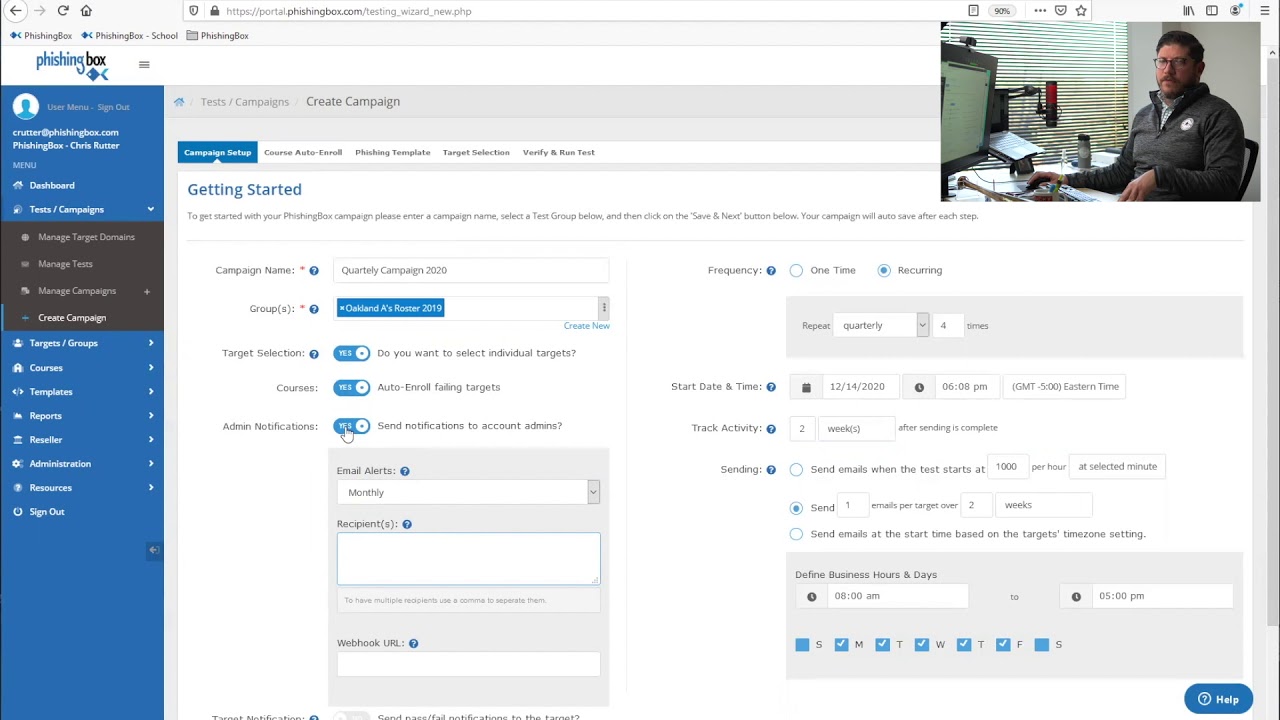 PhishingBox Platform for MSPs