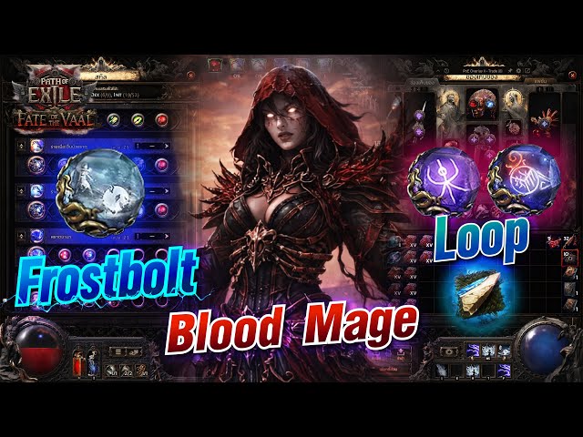 Path of Exile 2 | Blood Mage Loop Coc Coa ใส่ Rakiata's Flow เอ๊ะมันจะ ...