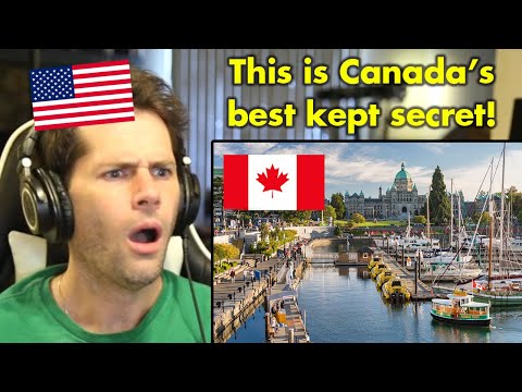American Reacts to the BEST Things in Victoria, BC