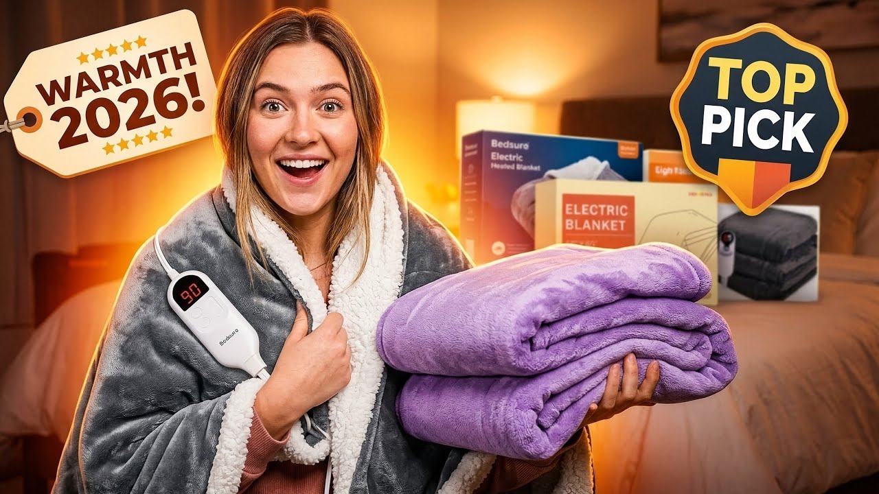 Best Electric Heated Blankets on Amazon 2026 - Heated Electric Throw