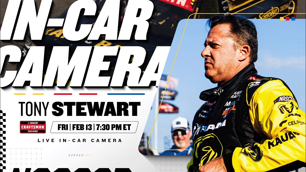Tony Stewart's In-Car Camera at Daytona | NASCAR Craftsman Trucks Series