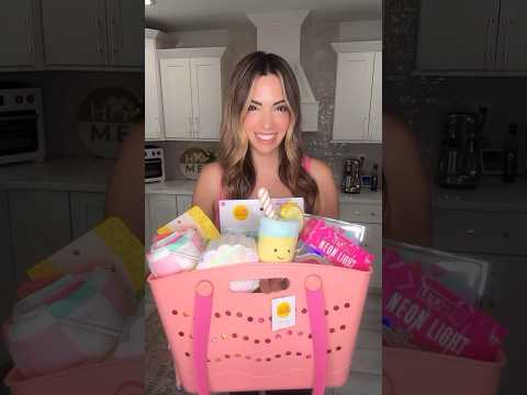 MAKING A SUMMER FUN GIFT BASKET FOR MY DAUGHTER ☀️🩷 @target