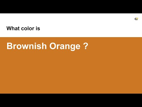 Brownish Orange color #cb7723 hex color - Brown color - Cool color cb7723