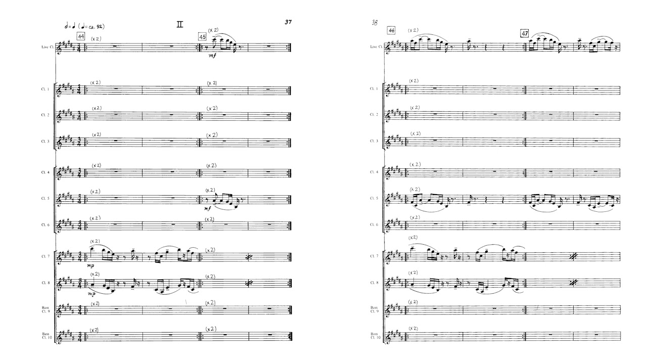 Steve Reich - New York Counterpoint (1985)