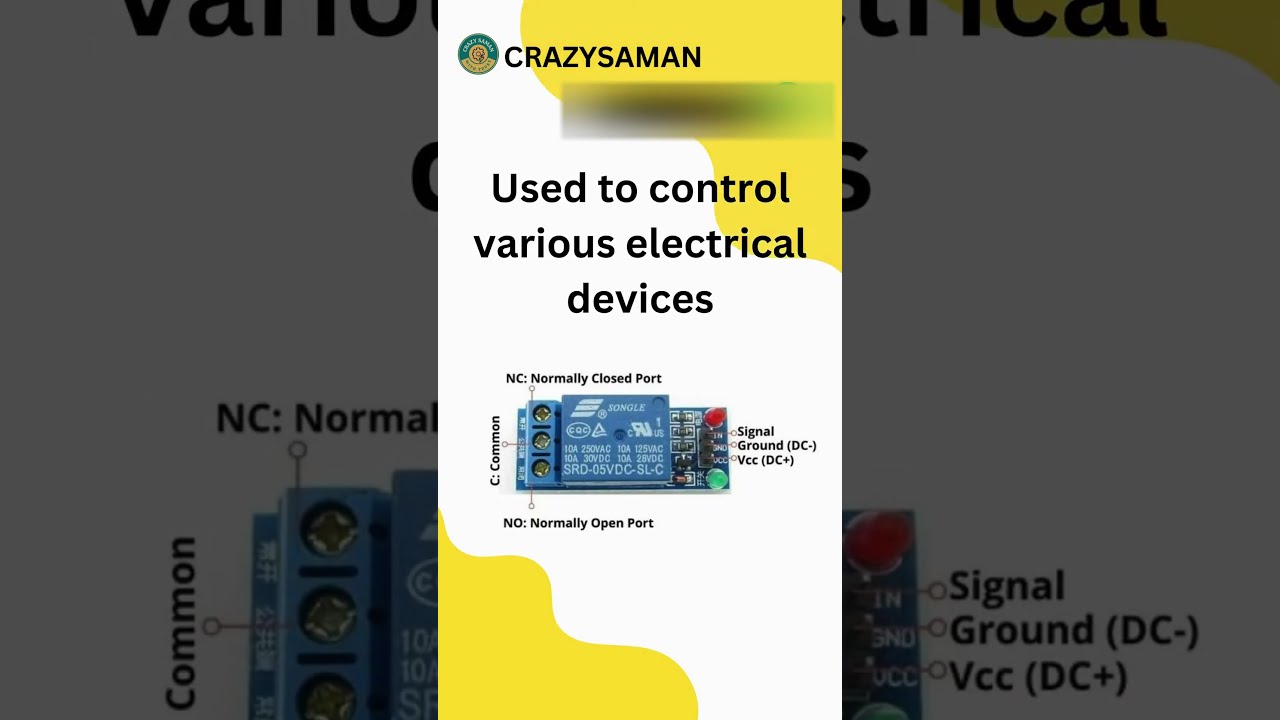5V Single Channel Relay Module 9289245581| For Arduino Uno #relay #arduinounoprojects #module #diy