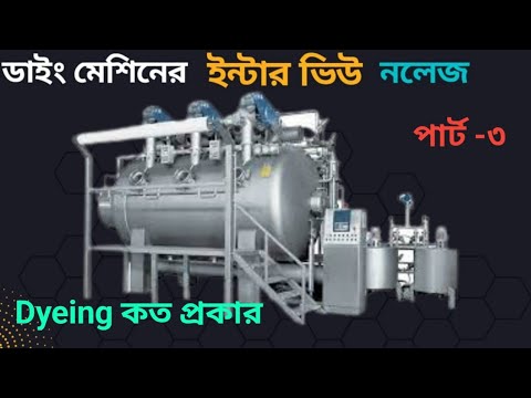 Dyeing Type in Bangla || Textile Dyeing || Dyeing Process