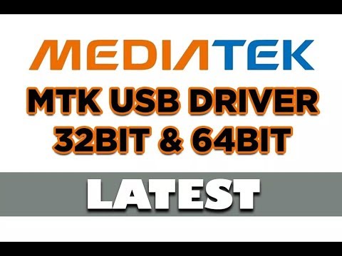 MTK (MediaTek Drivers) Installation Process Any Windows 64 bit & 32 bit