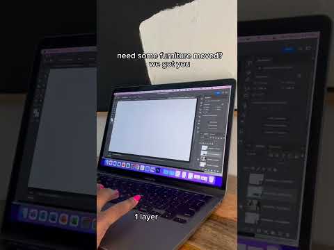 Moving made easy 🤣 ft. Photoshop #photoshop #shorts