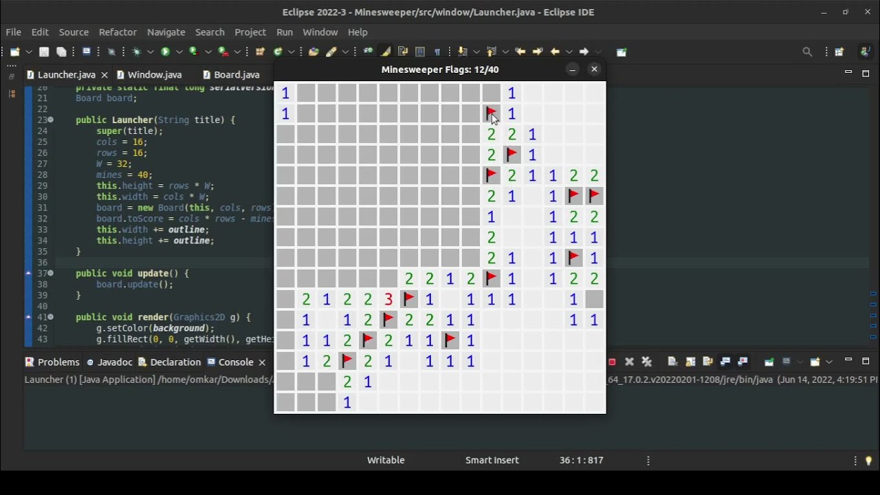 Minesweeper Clone In Java