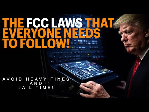 FCC Laws & Rules For Ham Radio And GMRS That You Must Follow! GMRS Radio FCC Rules, Ham Radio Laws
