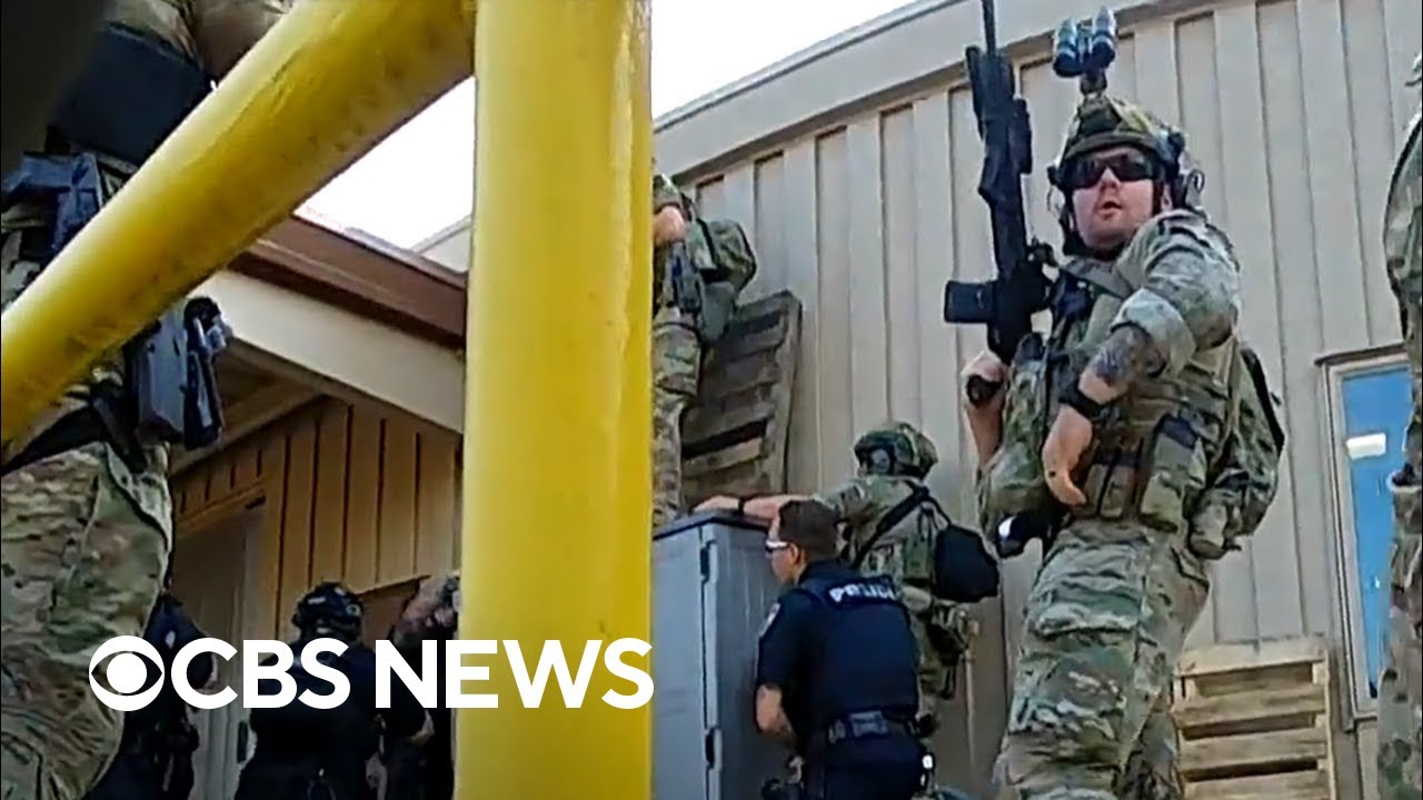 Bodycam video shows officer's close encounter with gunman before Trump assassination attempt