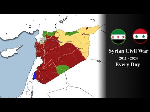 Syrian Civil War (2011 - 2024) | Every Day