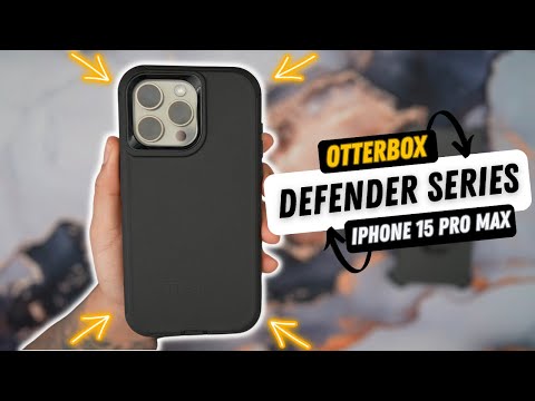 iPhone 15 Pro Max : OtterBox Defender Series Case Black
