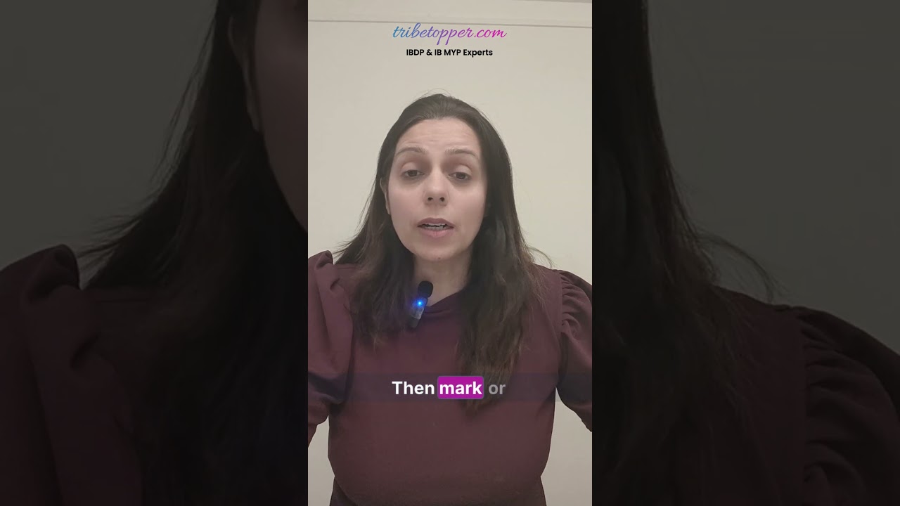 Crack the IB MYP with This Must-Know Tip! 🧠💡