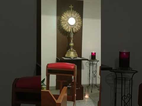 En los cielos y en la tierra sea para siempre Alabado .El Corazón de Jesús Sacramentado