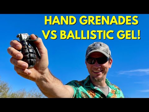 Ballistic Gel VS Hand Grenade | The Weapon Blog