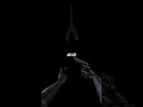 3d animation of shooting from a pistol at targets.