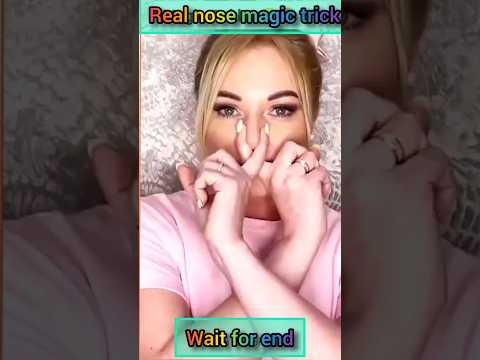 Nose magic trick 👃🪄 Tutorial 💯 ||#shorts #viral #ytshorts