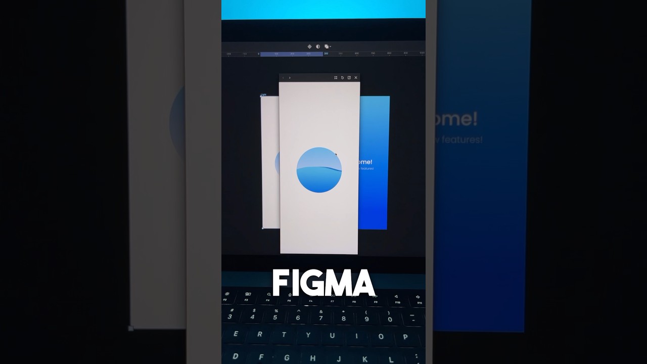 Smooth liquid preloader in #figma 🌊