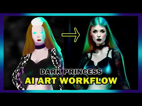 Dark Princess - Workflow | AI ART