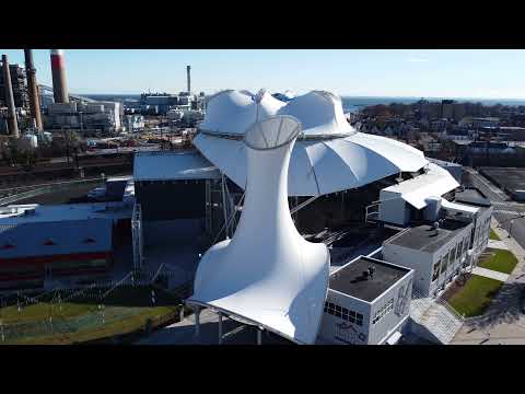 Hartford HealthCare Amphitheater by drone 4K