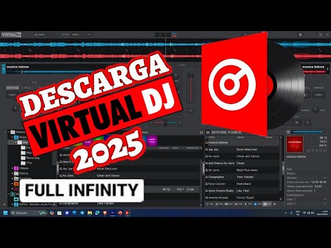 ✅ Descargar e Instalar VIRTUAL DJ PRO INFINITY 2025 👉 FULL Actualizado ultima versión #windows #mac