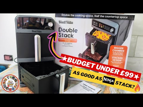 £99 Budget Double Stack Air Fryer- Better than NINJA?