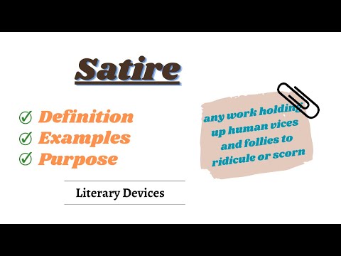 What is Satire in English Literature| LITERARY DEVICE| Define SATIRE |URDU /HINDI Figurative Devices