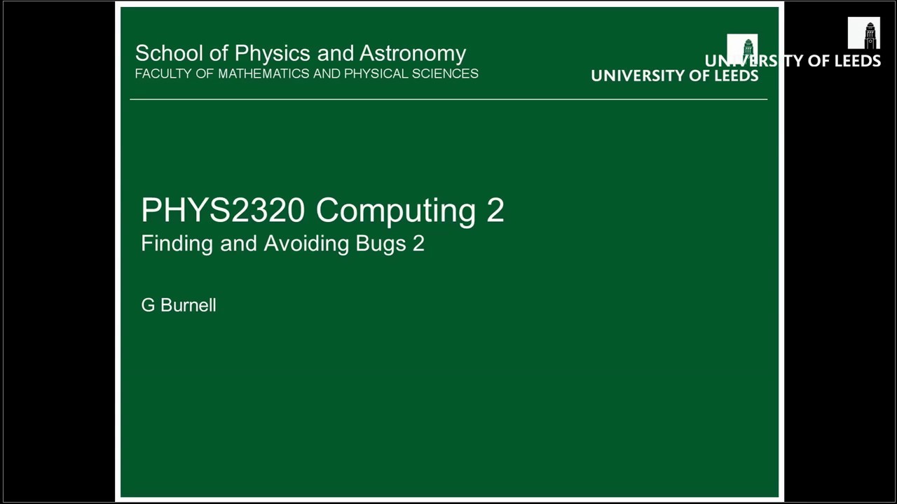 Computing 2  Finding and Avoiding Bugs 2