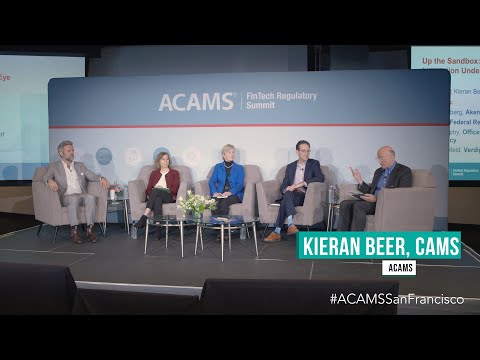 Up the Sandbox: Innovation Under the Regulatory Eye - ACAMS Conference - San Francisco, CA
