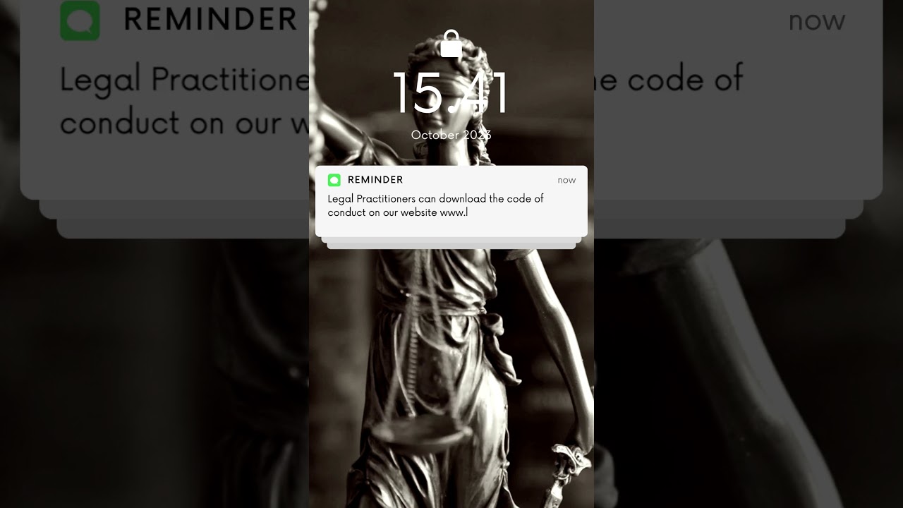 LEGAL PRACTICE COUNCIL: CODE OF CONDUCT #lpc #legalpractice