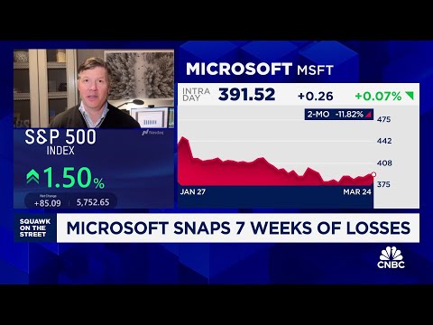 Jefferies' Brent Thill makes the bullish call on Microsoft
