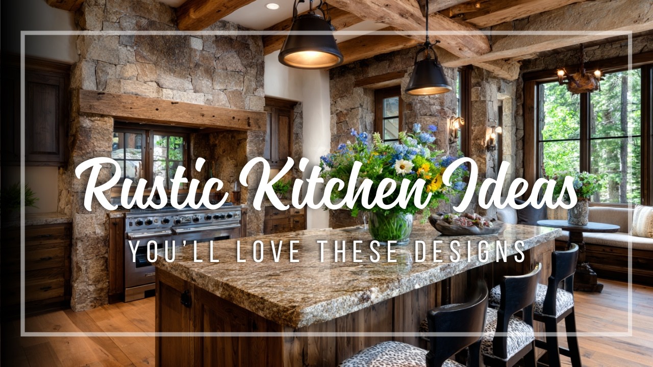 Rustic Kitchen Designs You’ll Love: Timber Cabinets, Open Shelves, and Natural Vibes