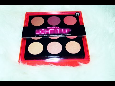 😍LIMITED EDITION SMASHBOX LA LIGHTS BLUSH & HIGHLIGHT PALETTE😍