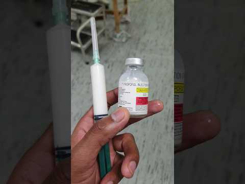 Propofol | Intravenous General Anesthesia #tcml #shorts
