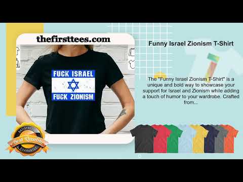 Funny Israel Zionism T-Shirt