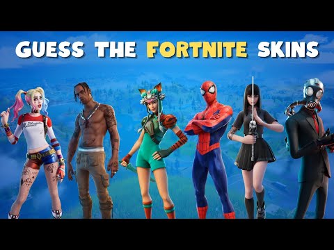 Guess The Fortnite Skins | 100 Popular Skins | Can you name them ALL ?