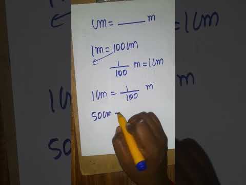 centimeter to meter