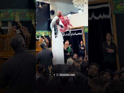 Shabi-e-Pairahan-e-Imam Hussain (A.S) at Bargah-e-Hazrat-e-Abbas (A.S) 2024