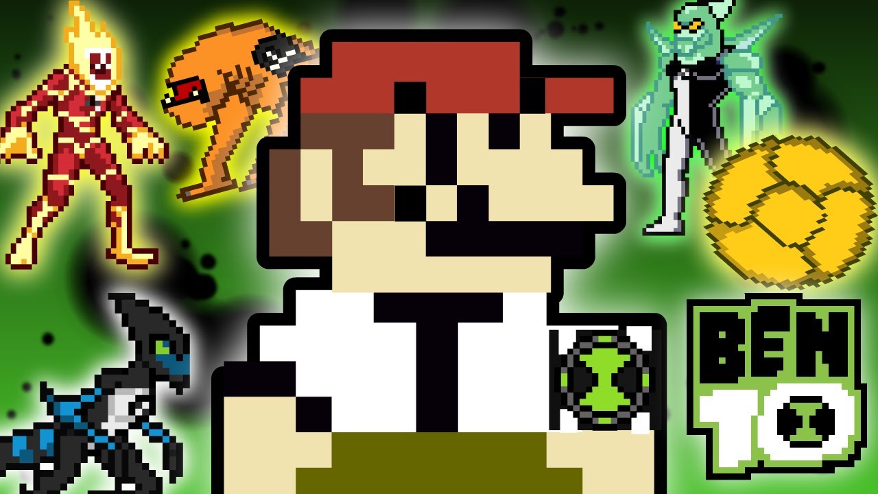 🔥Mario Gets OMNITRIX!! (BEN 10 x Mario)