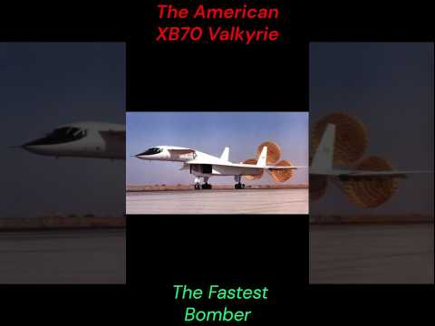XB70 Valkyrie: The Fastest Bomber in History #FastestBomber #ColdWarTech #Mach3 #MilitaryAviation