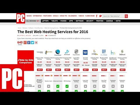 The Best Web Hosting Services