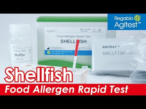 shellfish food allergen rapid test