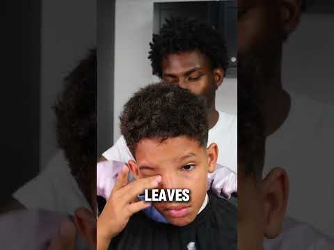 Are you the kid that moved a lot while getting a haircut? #slyhuncho #transformation