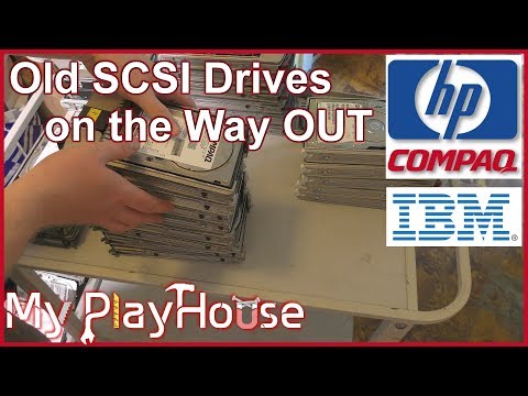 Throwing out a Fortune in SCSI Drives, from previous Millennium - 688